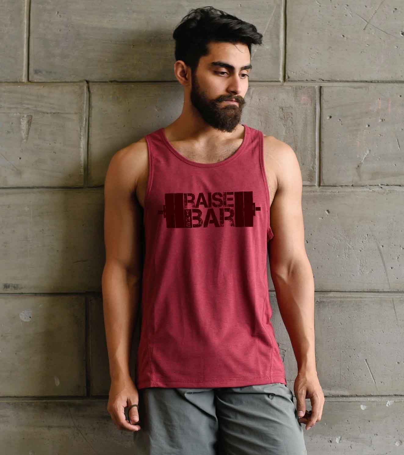 Men's Raise The Bar Muscle Tank Top